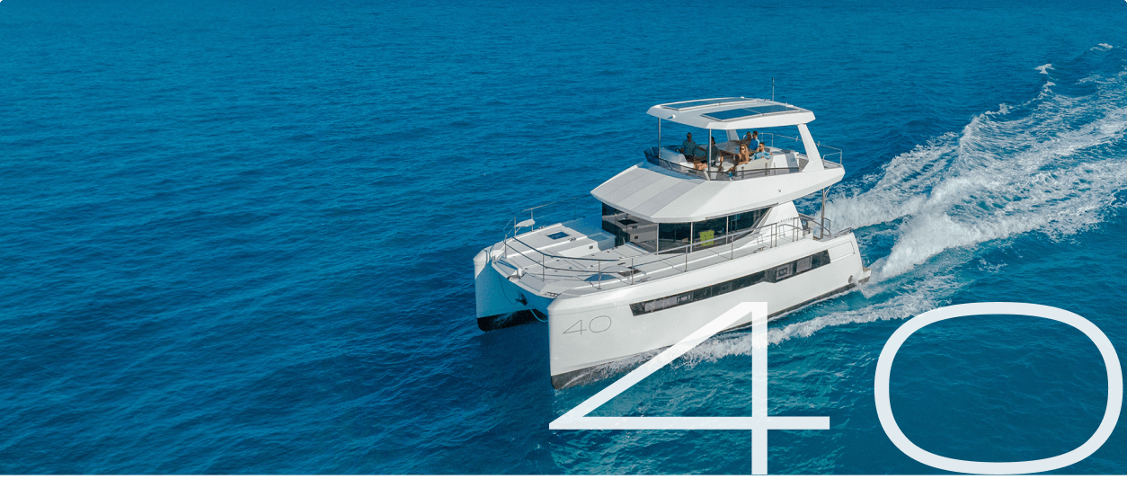 Leopard 40 Powercat | Leopard Catamarans US