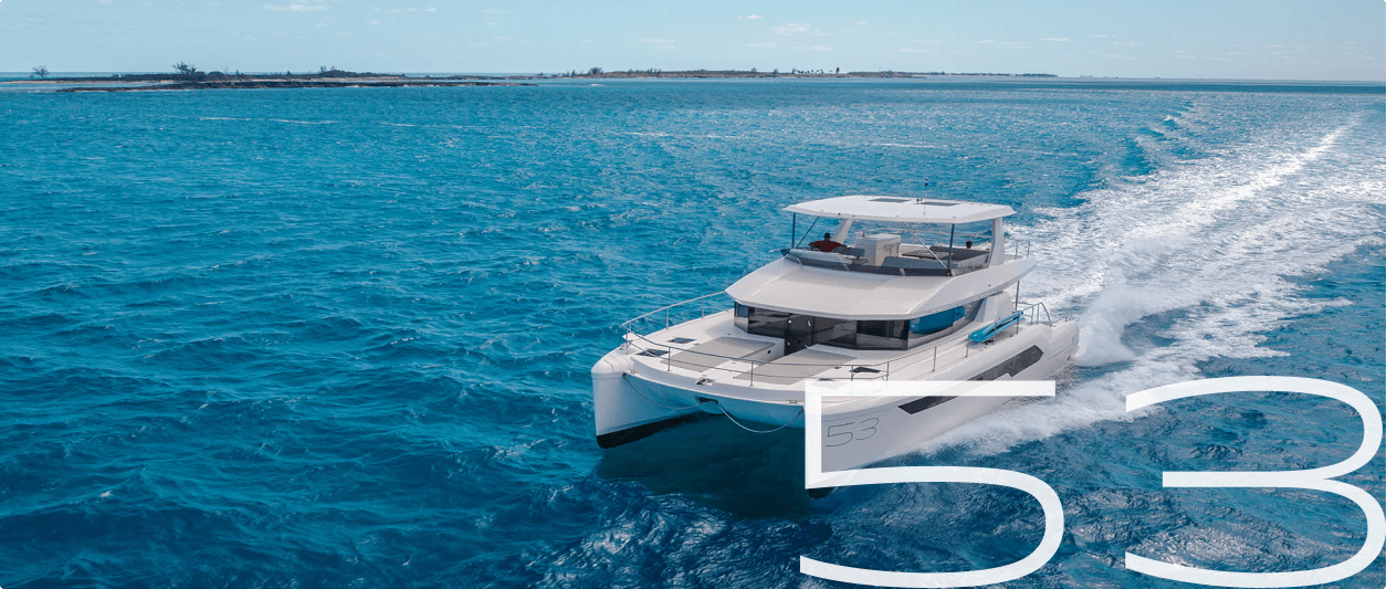 Leopard 53 Powercat | Leopard Catamarans US