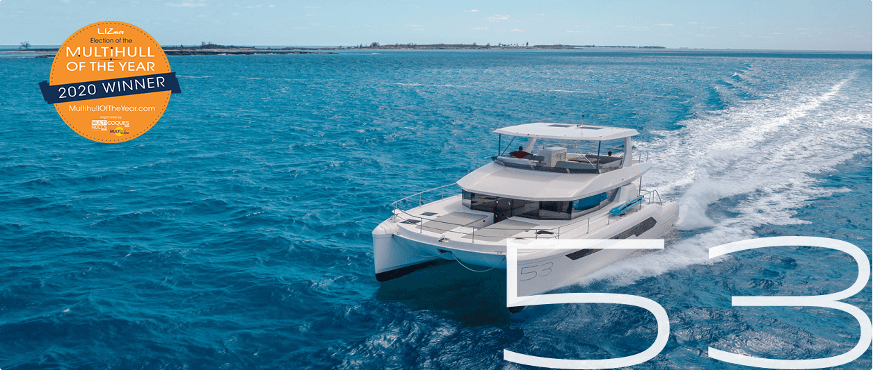 Leopard 53 Powercat | Leopard Catamarans US