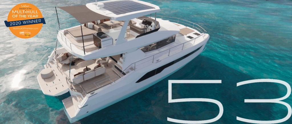 Leopard 53 Powercat | Leopard Catamarans US